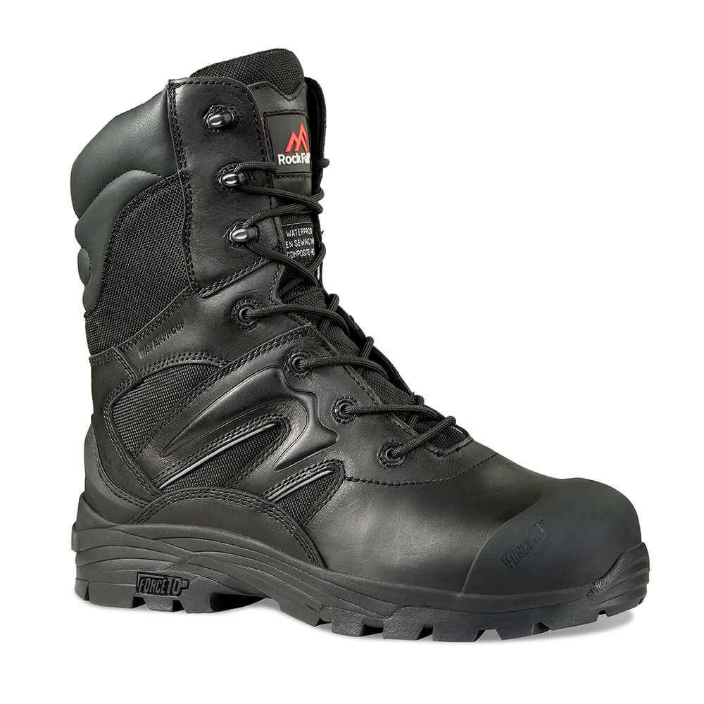 RockFall Titanium Boots RF4500 - Waterproof S3 Work Boots with Side Zi ...