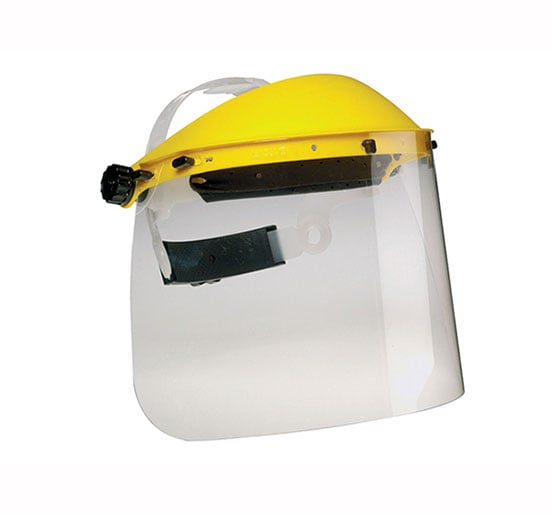 Scan Standard Face Shield + Visor - Safety Visor – Trade Workwear